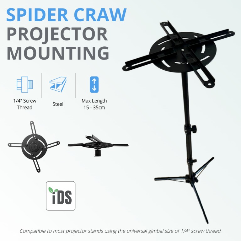 [iDS] Spider Mounting for Projector Stand, Projector Craw Bracket ...