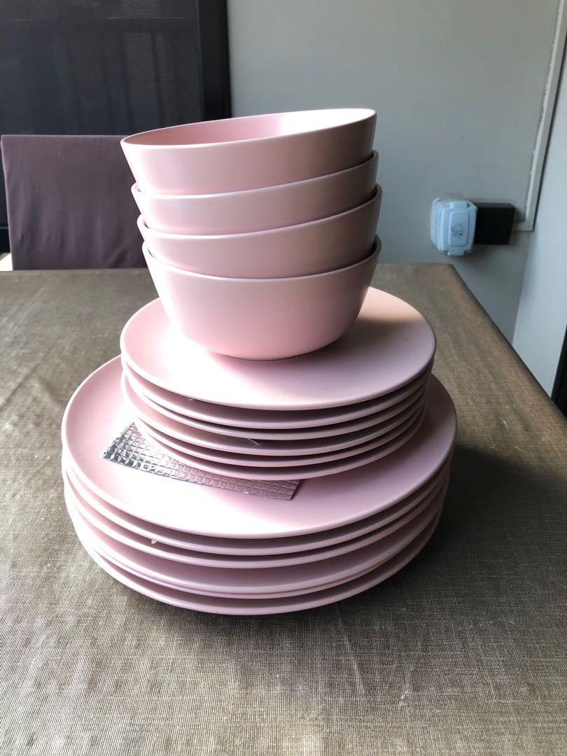 Ikea plates and bowls, Furniture & Home Living, Kitchenware & Tableware ...