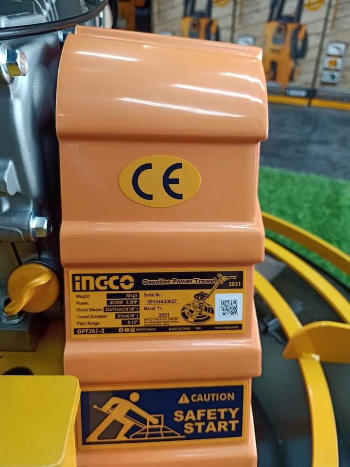 INGCO GASOLINE POWER TROWEL, Commercial & Industrial, Construction ...