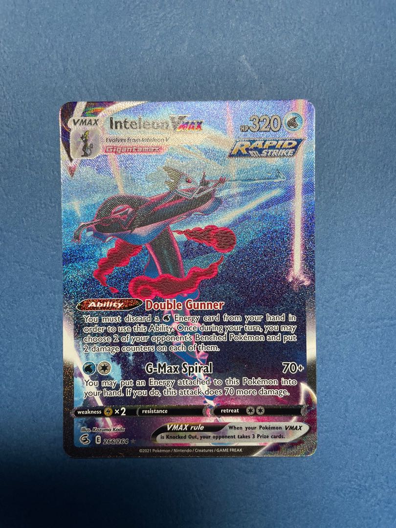Inteleon vmax alternate art, Hobbies & Toys, Toys & Games on Carousell