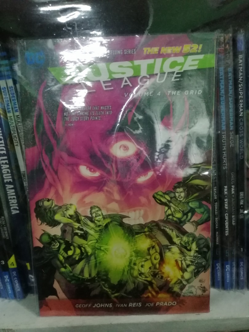 JUSTICE LEAGUE THE GRID TPB, Hobbies & Toys, Books & Magazines, Comics ...