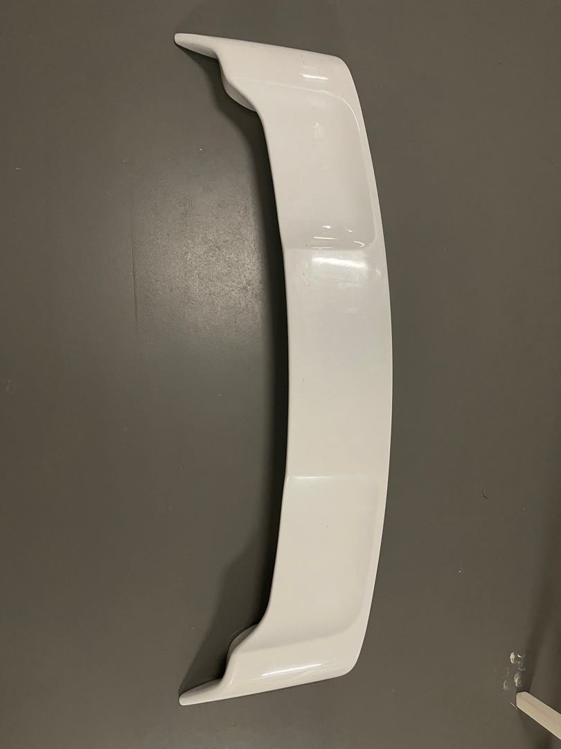 Lancer EX Spoiler (White), Car Accessories, Accessories on Carousell