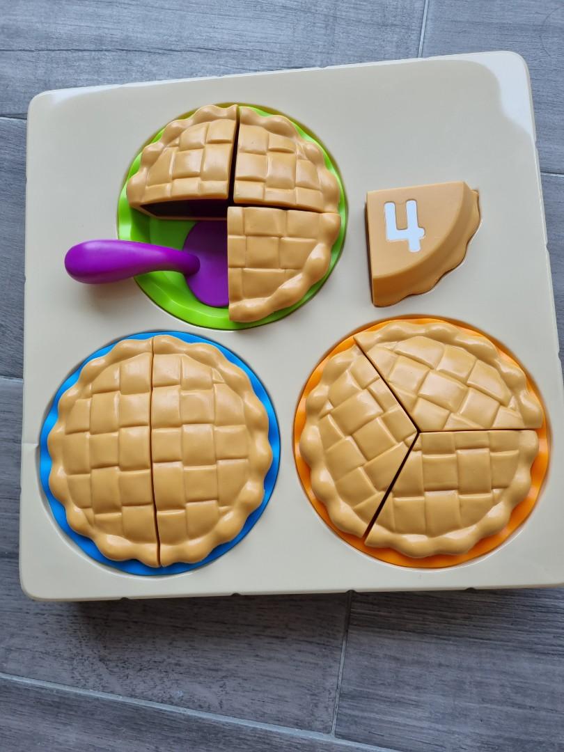 Learning resources- puzzle pies, Hobbies & Toys, Toys & Games on Carousell