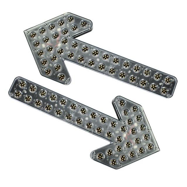 LED Directional Arrow Warning Light DC12V 600mm, Commercial ...