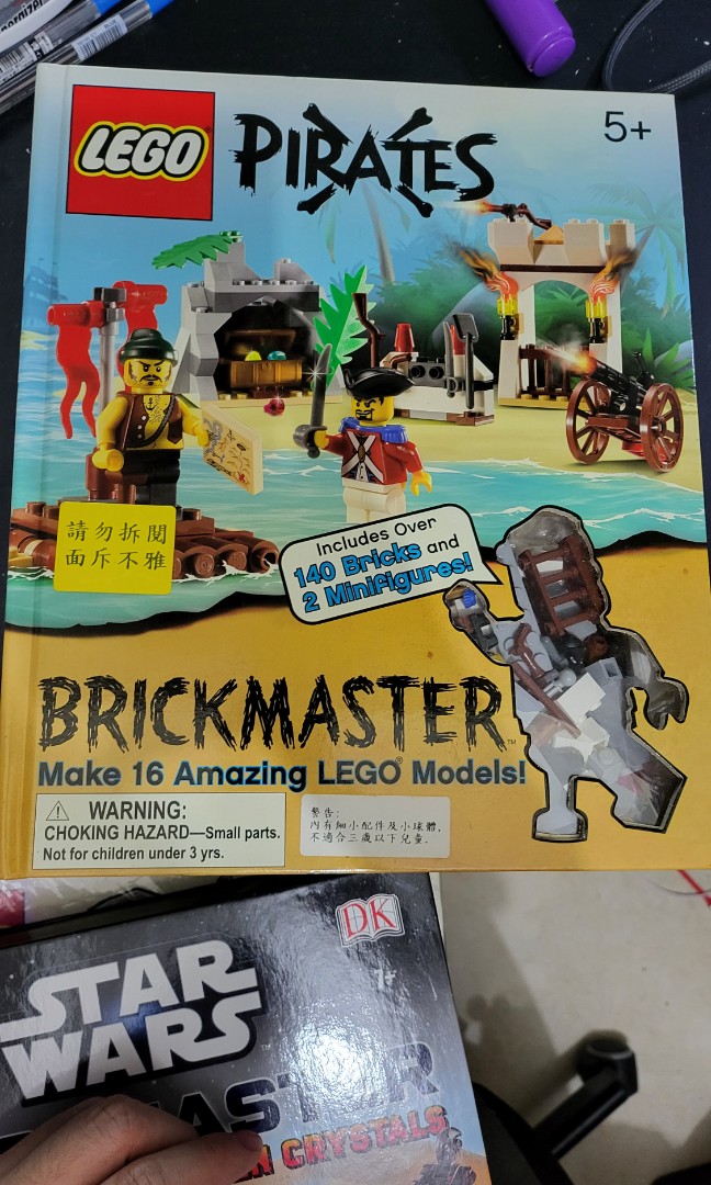 全新樂高Lego brickmaster連積木書Castle,Pirate,Starwar, 興趣及遊戲, 玩具 & 遊戲類 - Carousell