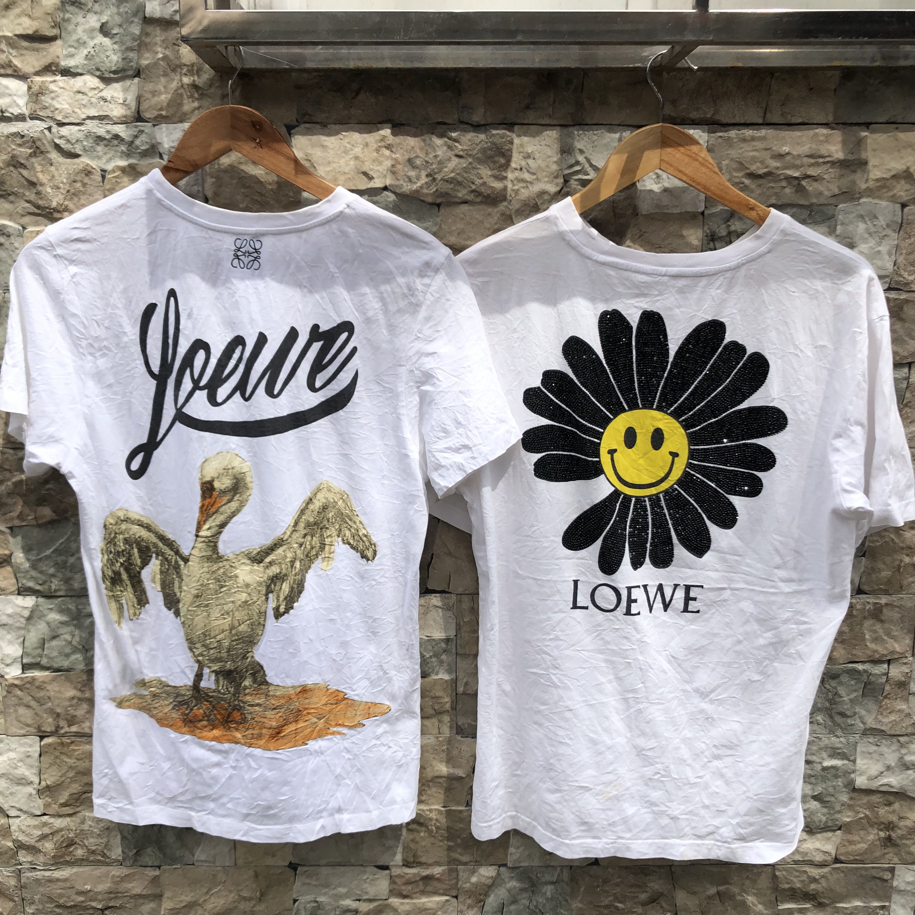 LOEWE BIRD AND FLOWER, Men's Fashion, Tops & Sets, Tshirts & Polo ...