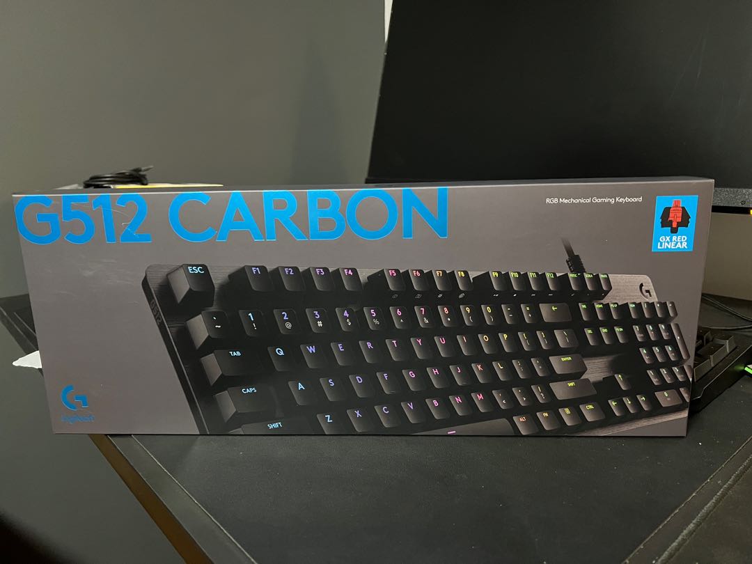 Logitech G512 red switch, Computers & Tech, Parts & Accessories ...