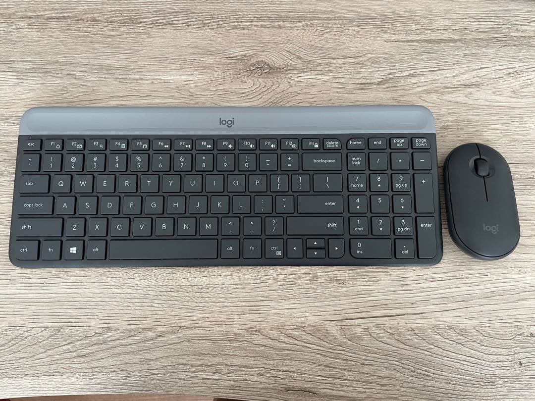 Logitech K470 wireless keyboard and mouse, Computers & Tech, Parts & Accessories, Computer ...