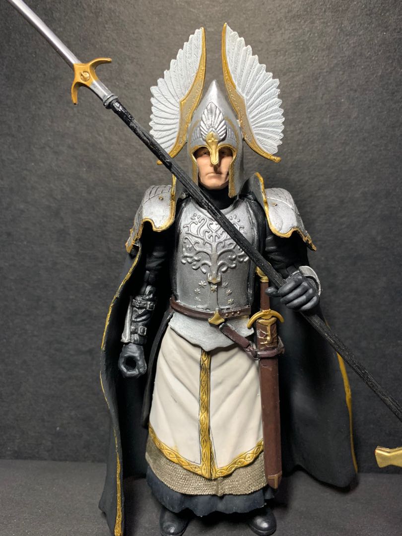 Lord of the Rings LOTR Toybiz Minas Tirith Citadel Guard, Hobbies ...