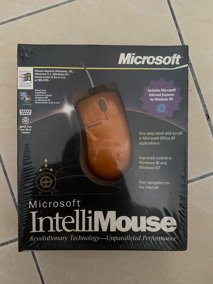 Microsoft Intelli Mouse, Computers & Tech, Parts & Accessories, Mouse ...
