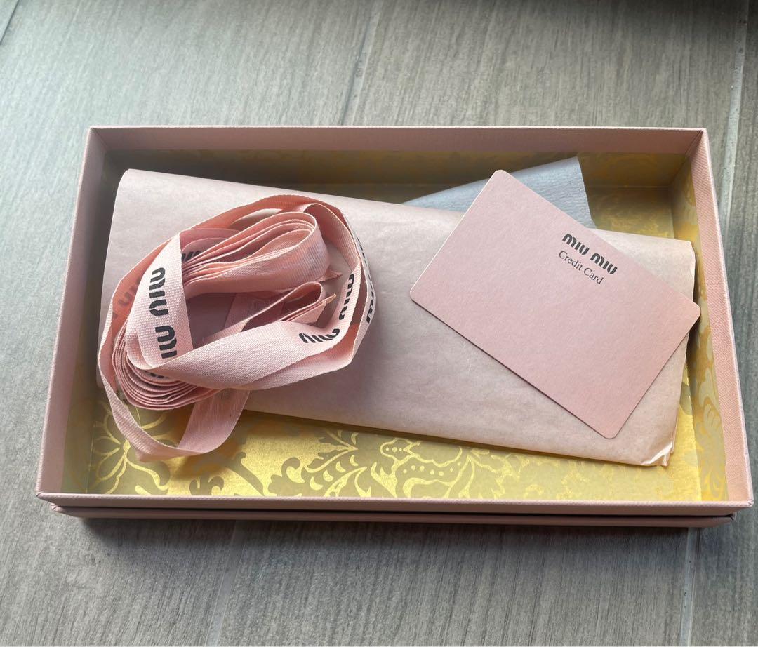 Miu Miu Box Authentic, Luxury, Accessories on Carousell