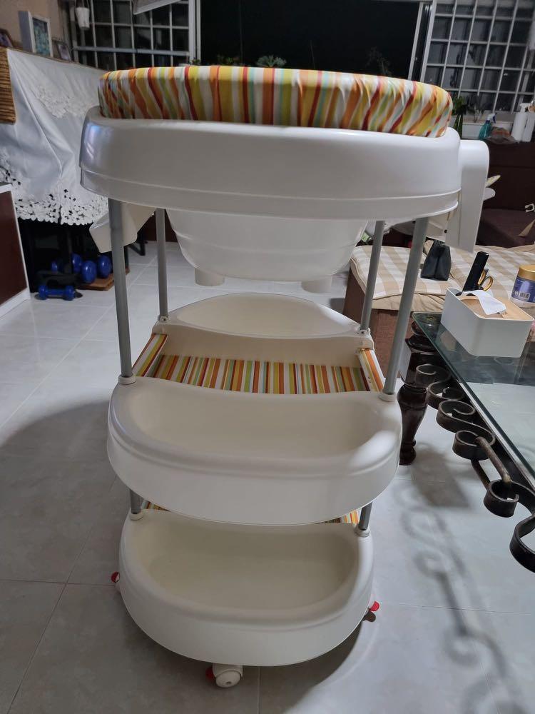 Mothercare baby changing station cum bathtub, Babies & Kids, Bathing ...