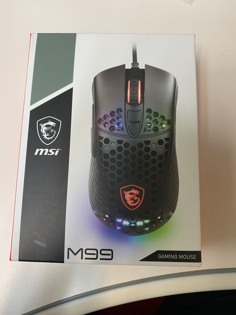 MSI M99 gaming mouse滑鼠, 電腦＆科技, 電腦周邊及配件, 電腦滑鼠及相關產品 - Carousell