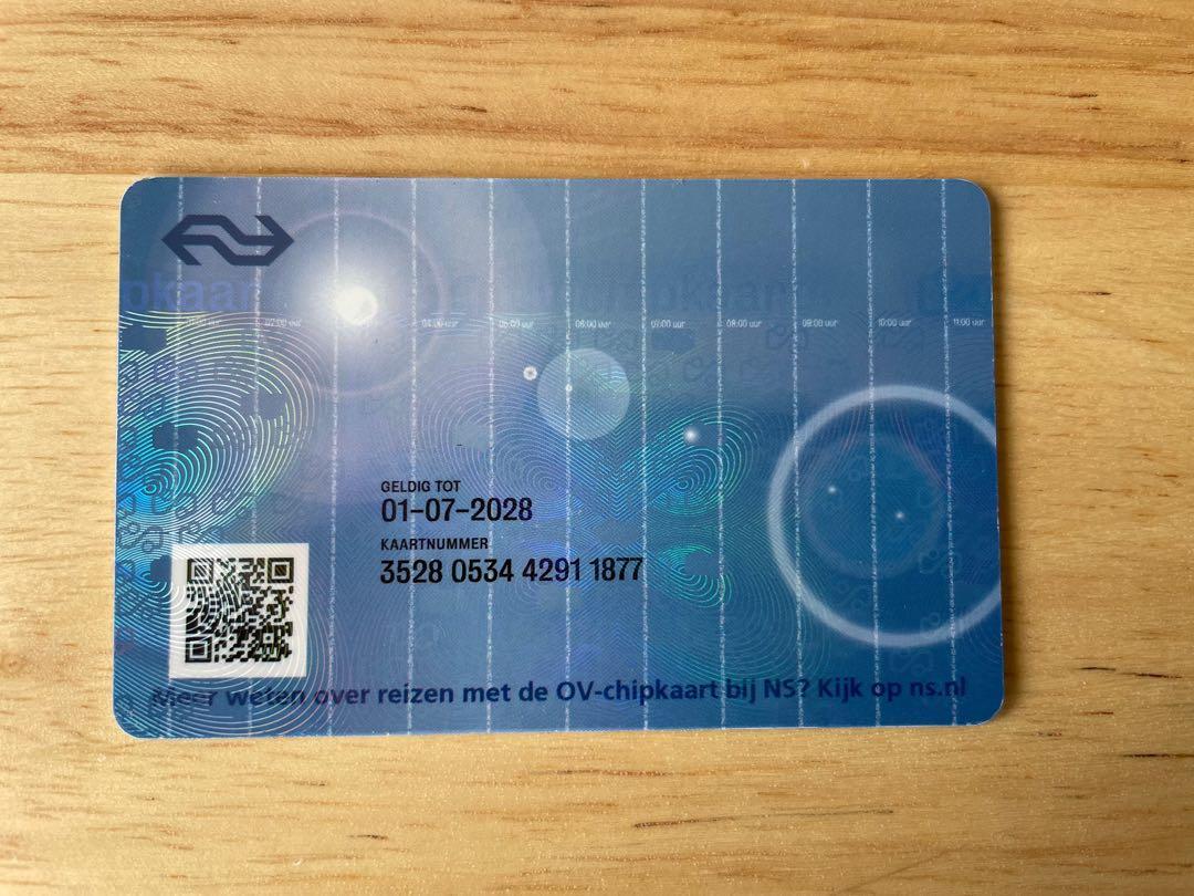Netherlands OV-Chipkaart for public transportation, Tickets & Vouchers ...