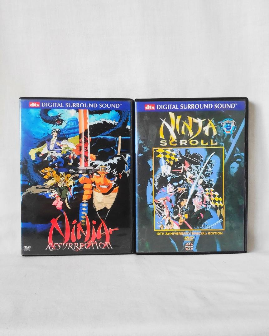 NINJA RESURRECTION/NINJA SCROLL - MATURE AUDIENCES 17-18 ABOVE - (OVA ...