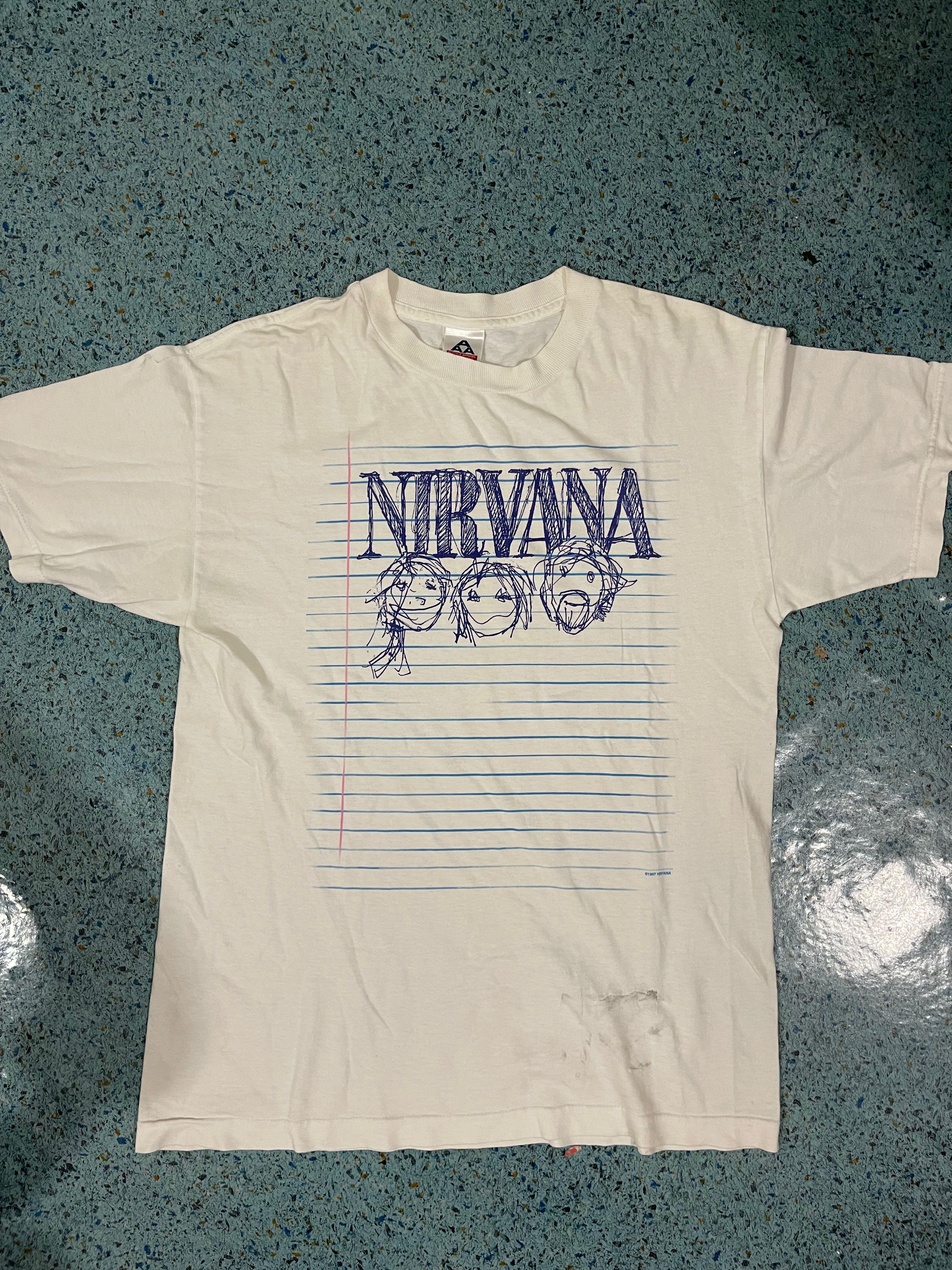 Nirvana Papernote, Men's Fashion, Tops & Sets, Tshirts & Polo Shirts on ...