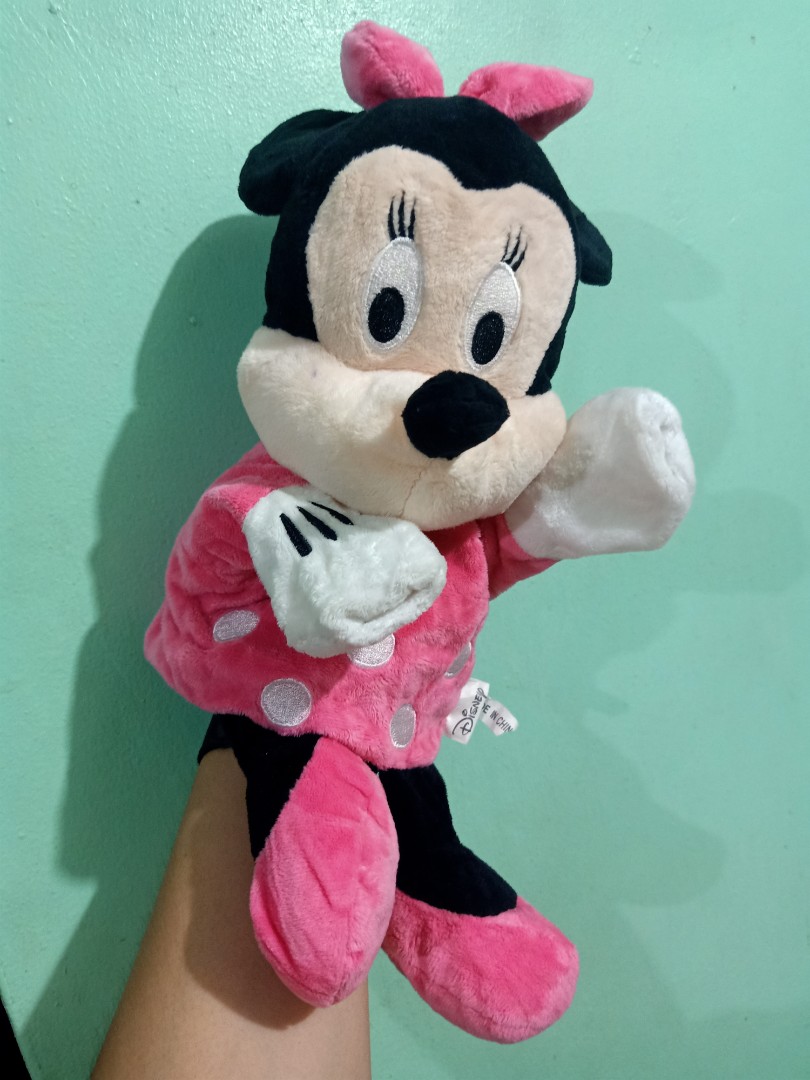 ORIGINAL DISNEY MINNIE MOUSE HAND PUPPET, Hobbies & Toys, Toys & Games ...
