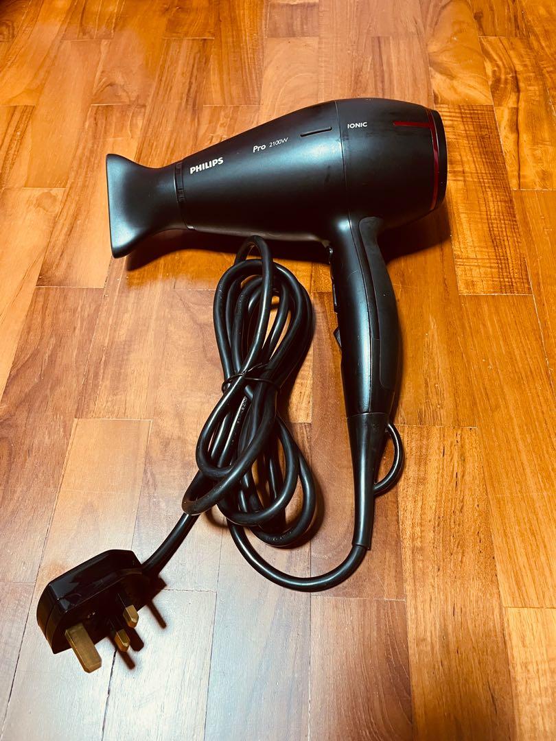 PHILIPS HPS910/03 PRO DRYER, 2100W - BLACK, Beauty & Personal Care ...