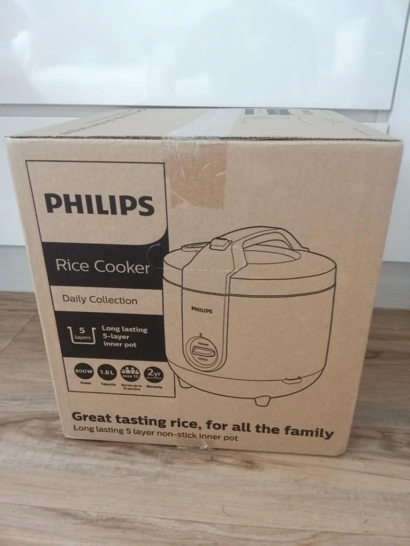 Philips rice cooker HD3115, TV & Home Appliances, Kitchen Appliances ...