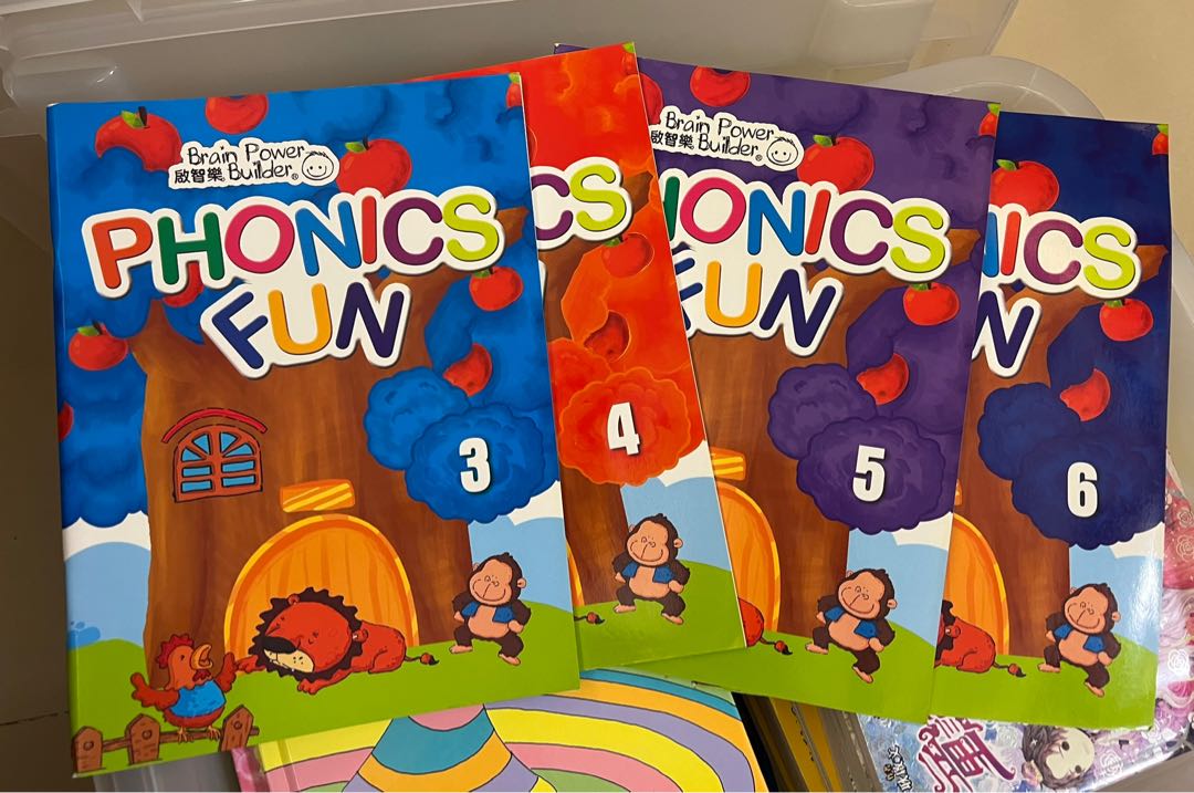 Phonics fun 3-6, 興趣及遊戲, 書本 & 文具, 小朋友書 - Carousell