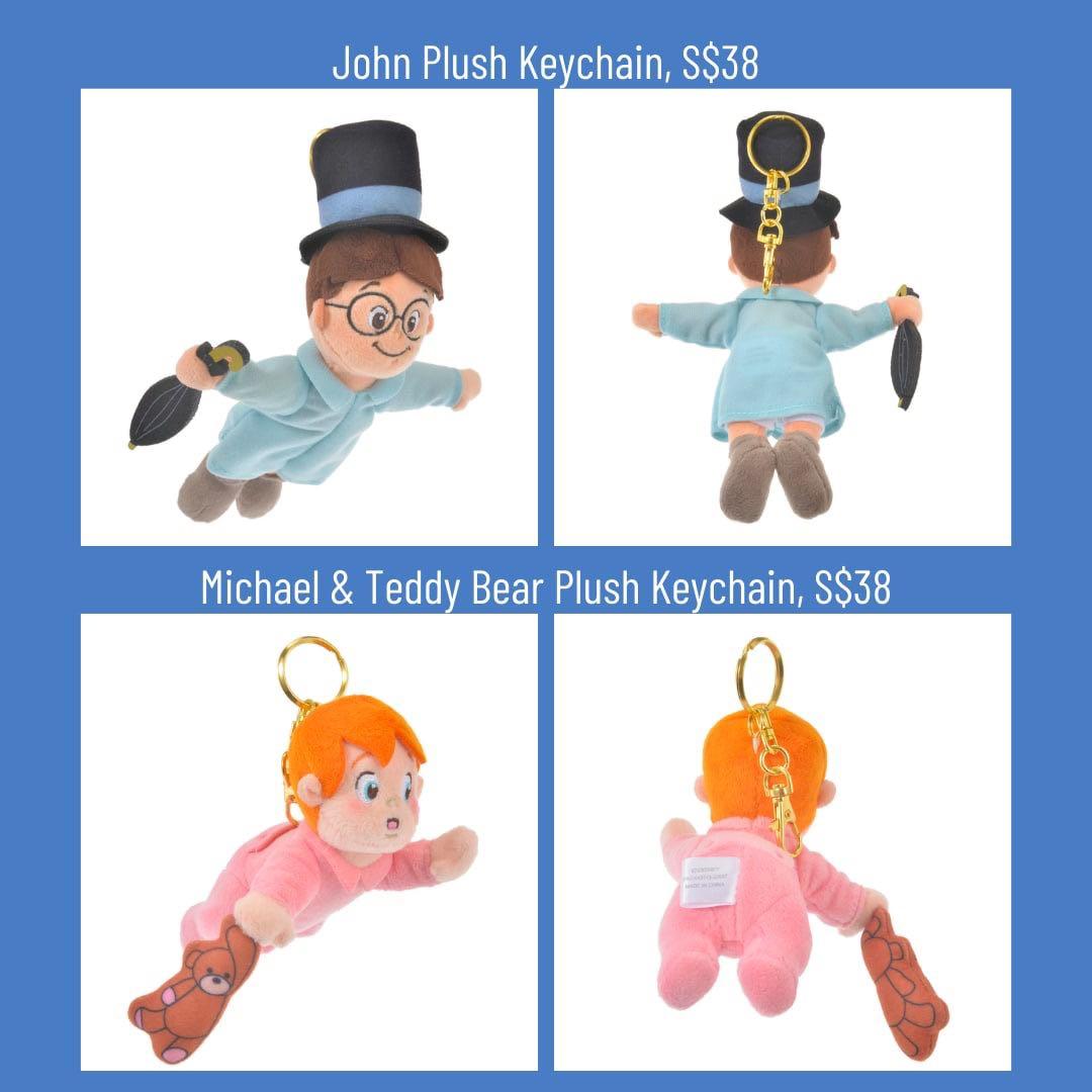 (PO) Authentic Japan Disney Peterpan And Friends Plush Keychain ...