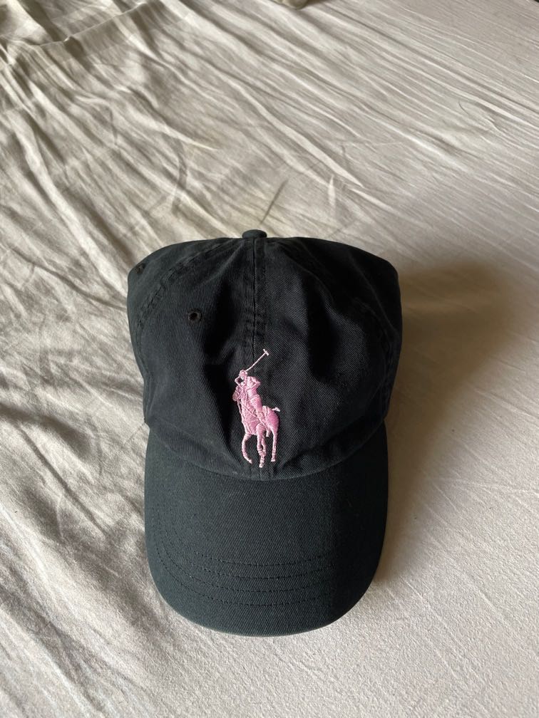 Polo Ralph Lauren Pink Pony cap, Men's Fashion, Watches & Accessories ...
