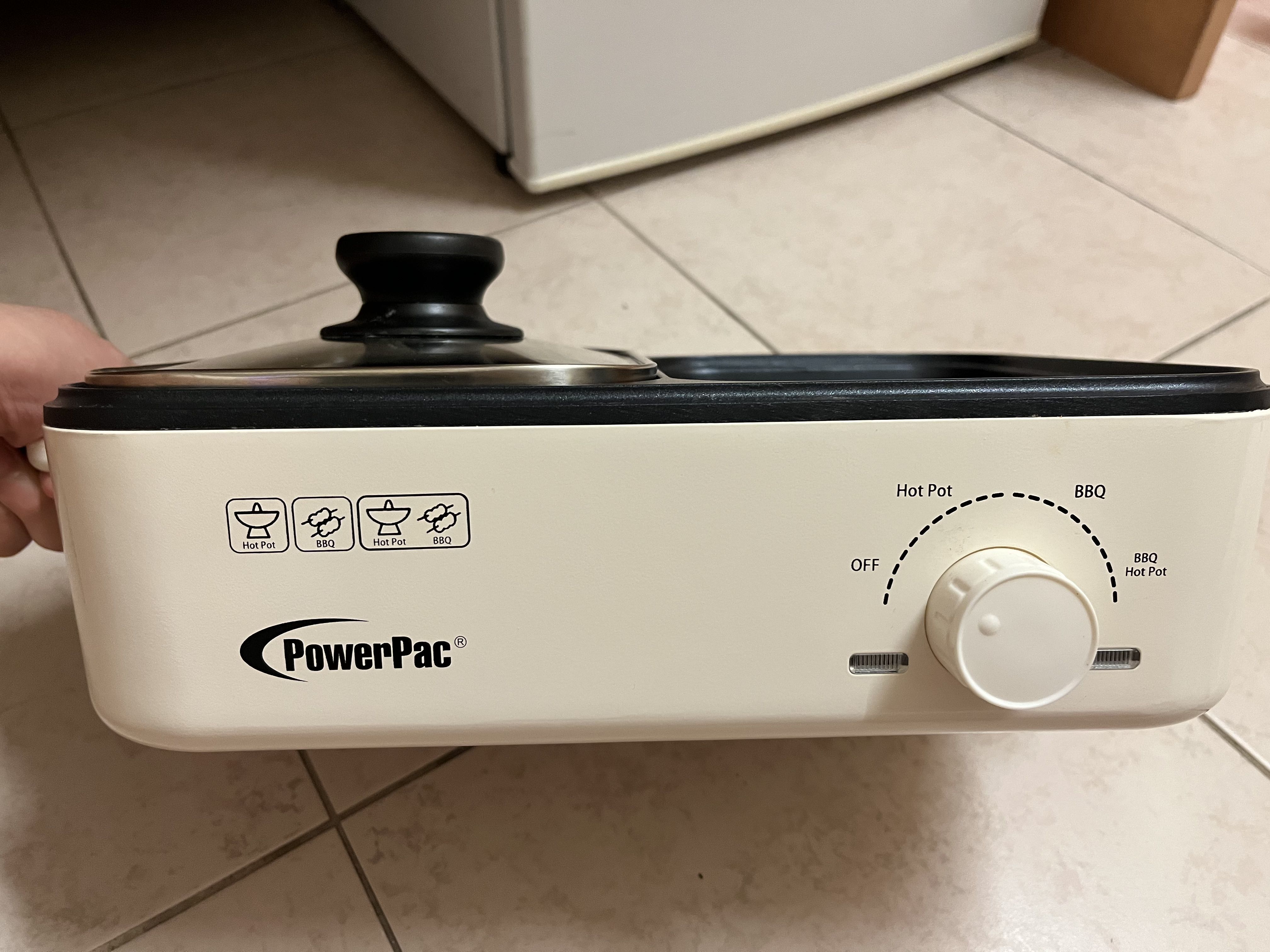 Powerpac Multi Cooker Steamboat BBQ, TV & Home Appliances, Kitchen ...