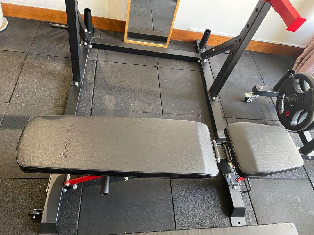 Premium Gym Set, Sports Equipment, Exercise & Fitness, Weights ...