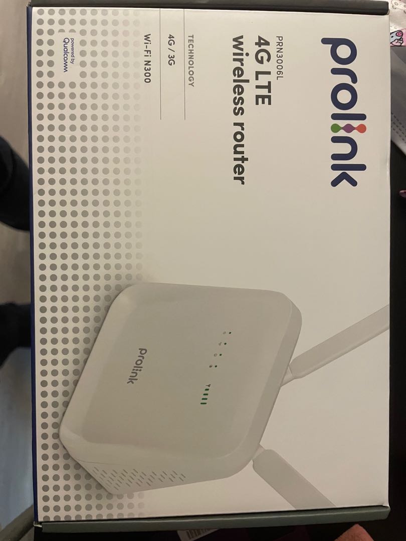 Prolink PRN3006L 4G LTE Wireless WiFi Router with Voice Support ...