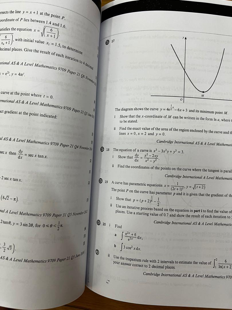 Pure mathematics 2&3 a levels textbook, Hobbies & Toys, Books ...