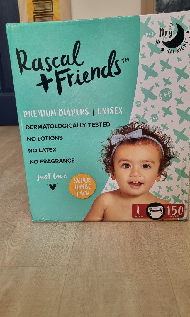 Rascal + Friends L Tape Diaper box, Babies & Kids, Bathing & Changing ...