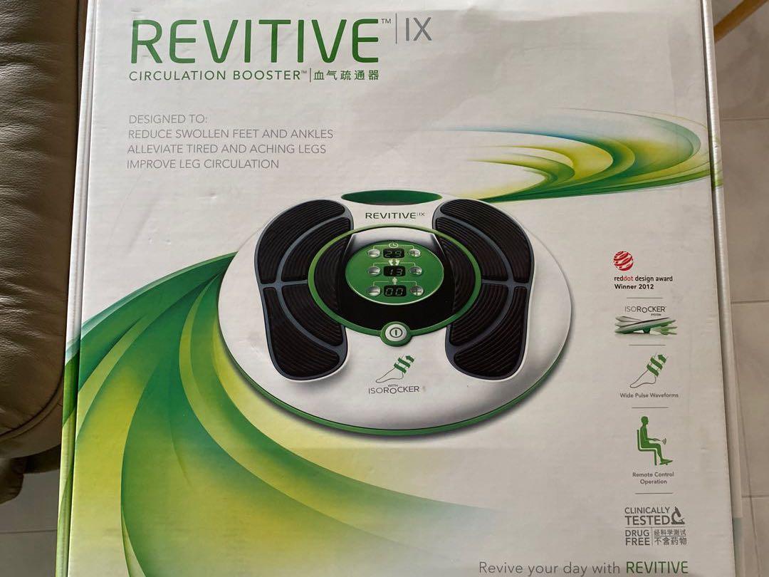 Revitive Ix Circulation Booster Foot Massage Health And Nutrition Massage Devices On Carousell
