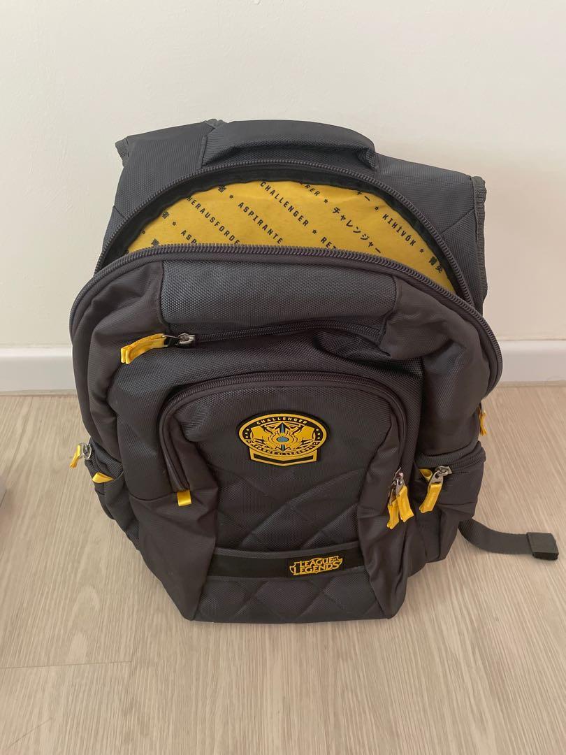 Riot Games Challenger Backpack, Men's Fashion, Bags, Backpacks on Carousell