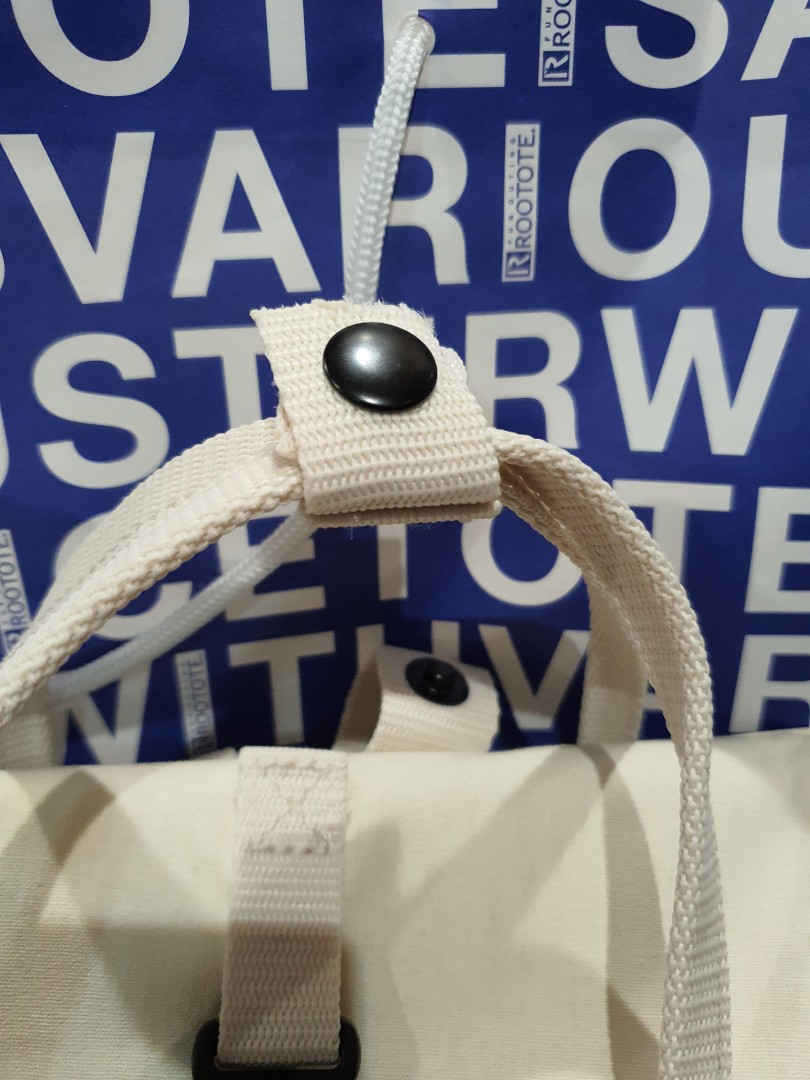 Rootote Offwhite Color Backpack, Men's Fashion, Bags, Backpacks on Carousell