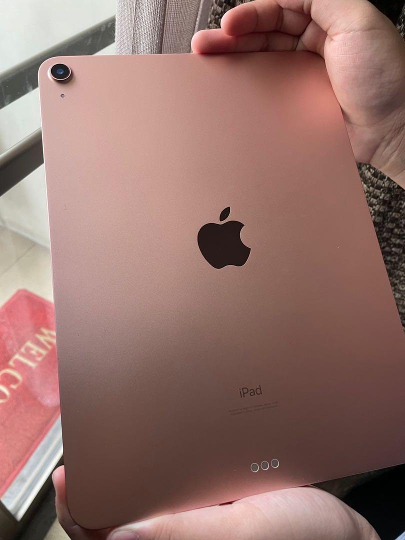 (RUSH) ROSE GOLD IPAD AIR 4TH GEN, Mobile Phones & Gadgets, Tablets ...