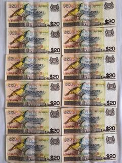 Sgd 20 note For Sale | Carousell Singapore