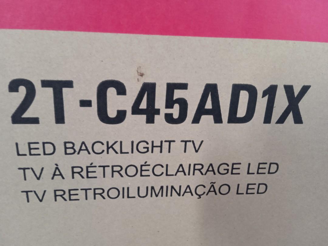 SHARP 45 INCH FULL HD LED TV, TV & Home Appliances, TV & Entertainment ...