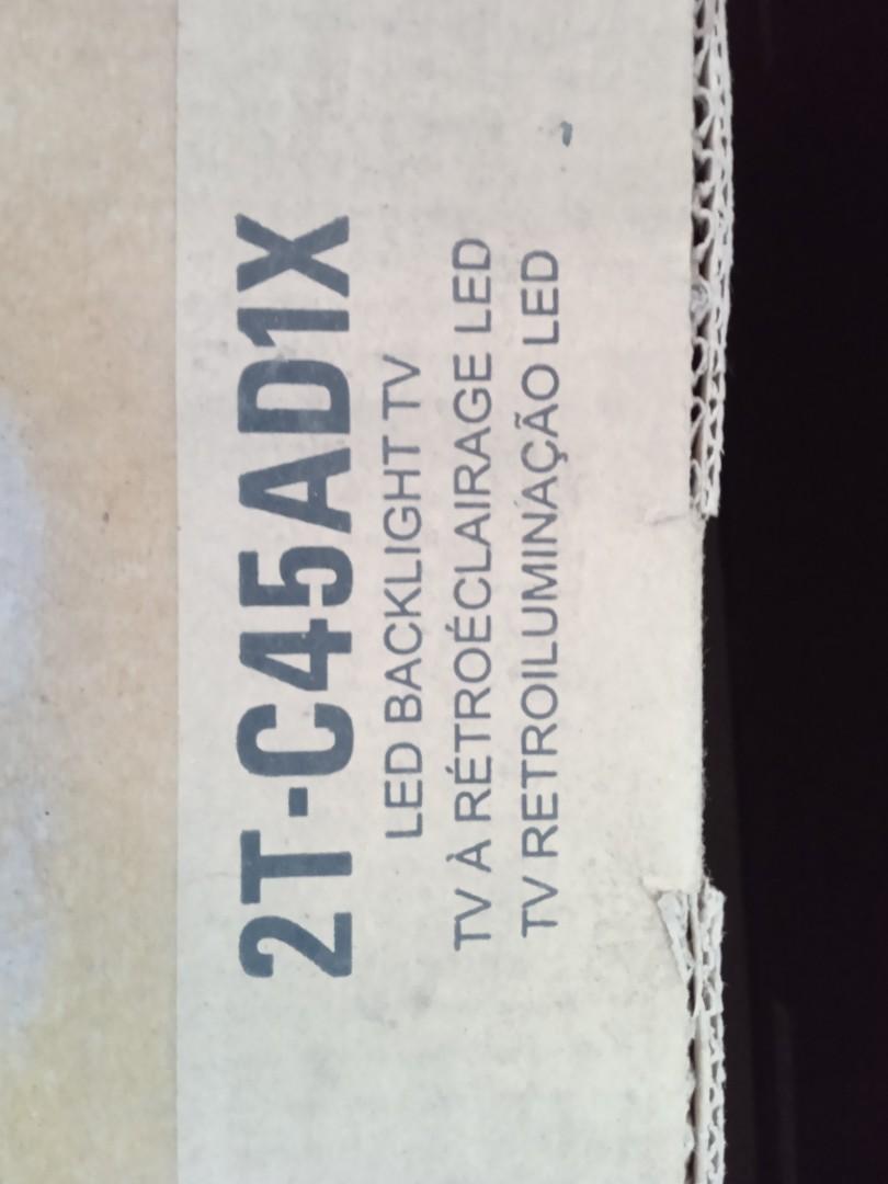 SHARP 45 INCH FULL HD LED TV, TV & Home Appliances, TV & Entertainment ...