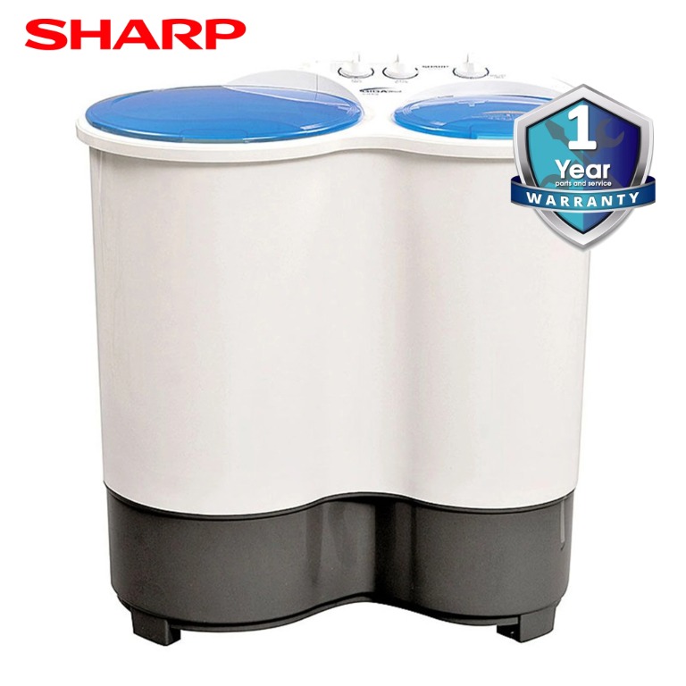 SHARP WASHING MACHINE TWIN TUB AND SINGLE, TV & Home Appliances ...