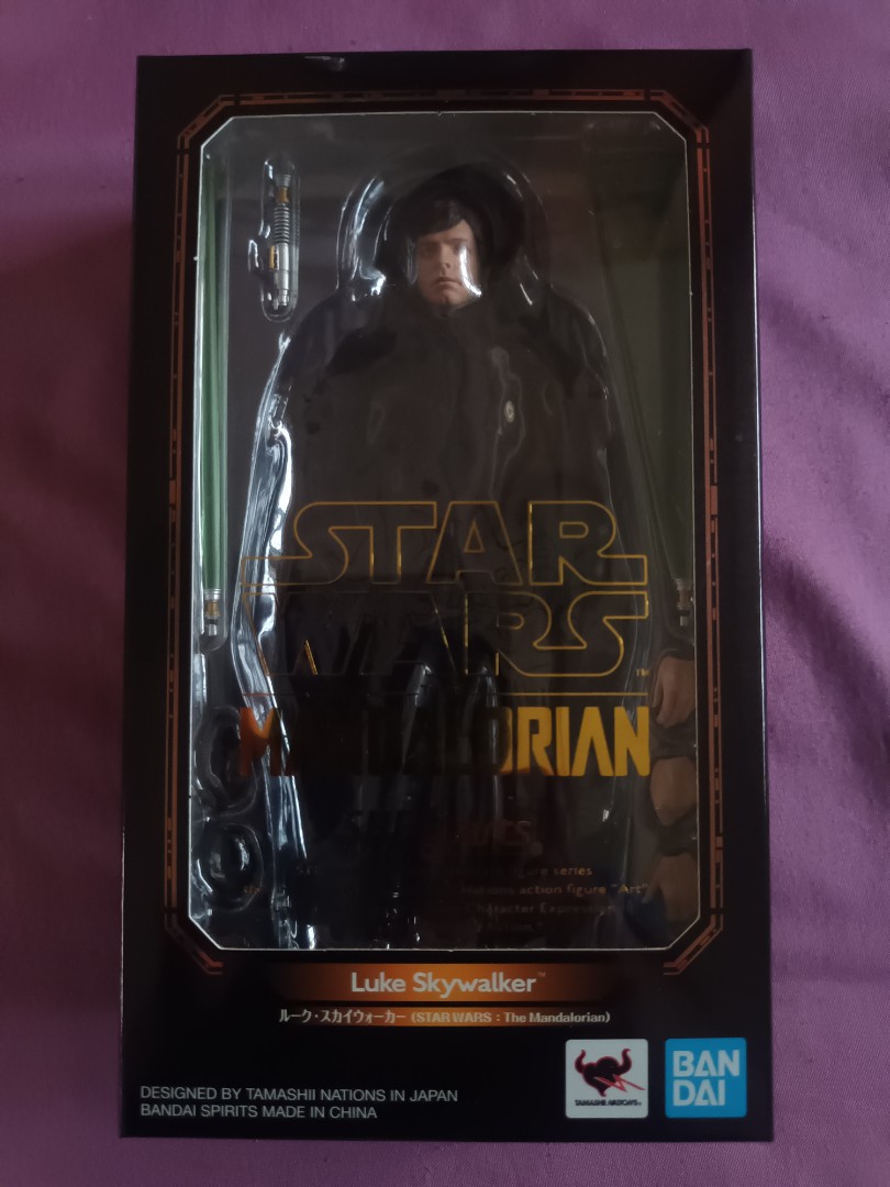 SHF S.H. SH Figuarts Star Wars Mandalorian Luke Skywalker, Hobbies ...