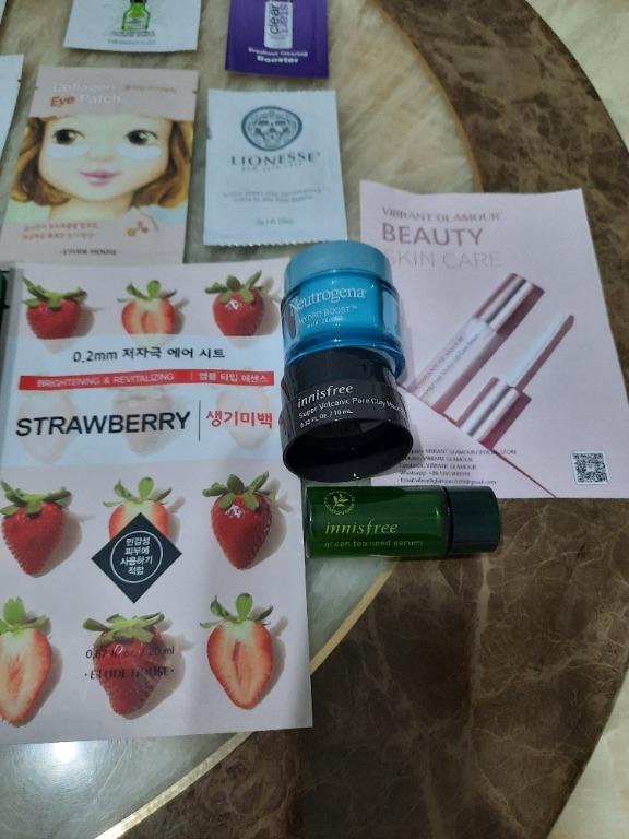 Skin care samples, Beauty & Personal Care, Face, Face Care on Carousell