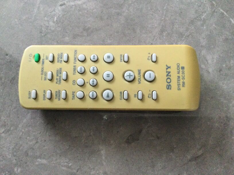 Sony Audio Remote Control RM-SC30, TV & Home Appliances, TV ...