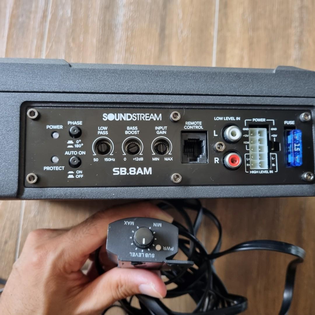 Soundstream Active subwoofer (8 inch woofer) for car, van., Car ...