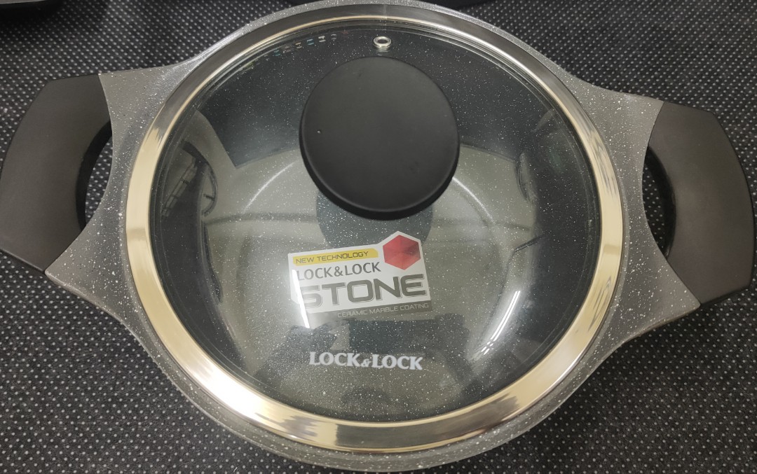 Stone Pot (Lock & Lock), Furniture & Home Living, Kitchenware ...