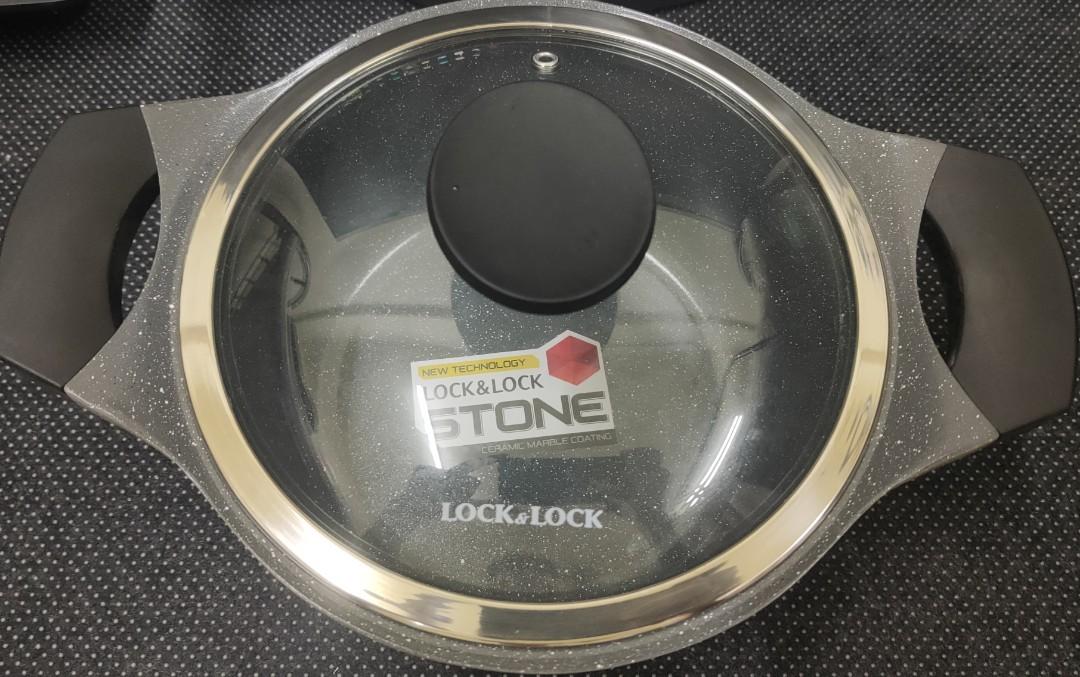 Stone Pot (Lock & Lock), Furniture & Home Living, Kitchenware ...