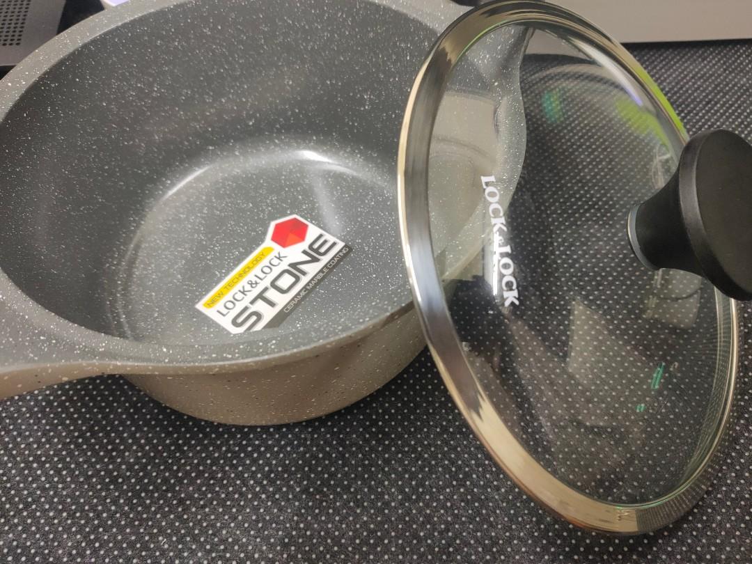 Stone Pot (Lock & Lock), Furniture & Home Living, Kitchenware ...