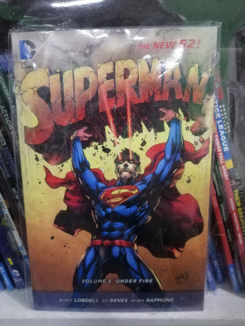 SUPERMAN UNDER FIRE TPB, Hobbies & Toys, Books & Magazines, Comics ...