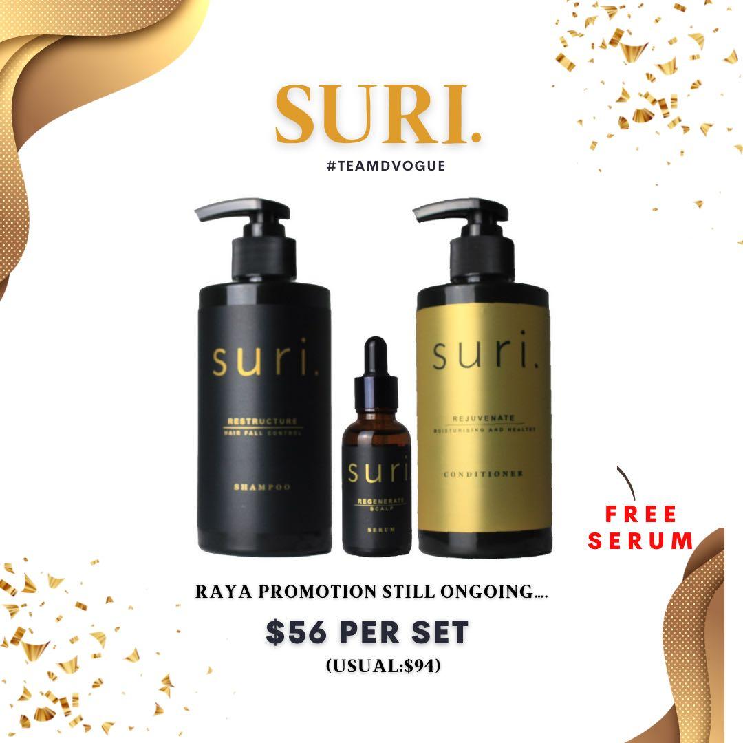 SURI. HAIR FALL CONTROL SET, Beauty & Personal Care, Hair on Carousell