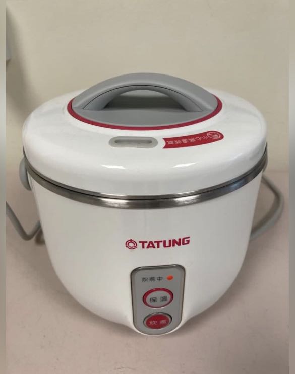 Tatung rice cooker TAC-03D, Furniture & Home Living, Kitchenware ...