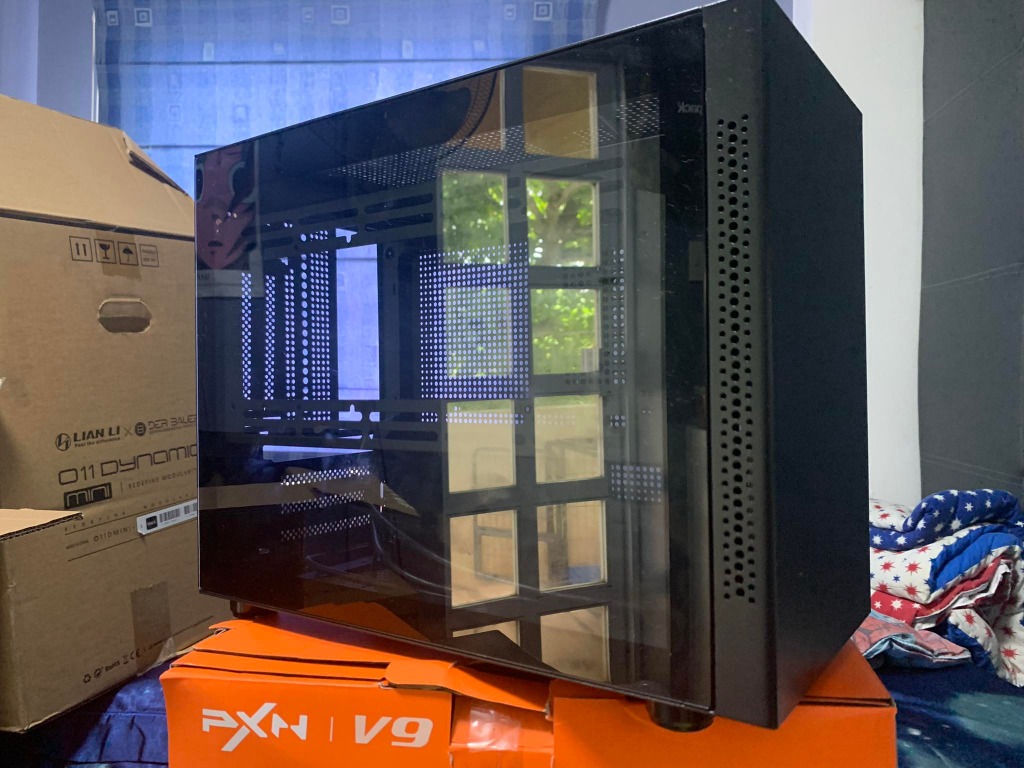 Tecware Fusion Sff Hybrid Matx Itx Case With Tempered Glass Computers